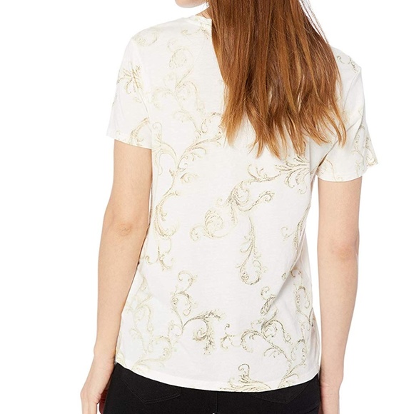 Guess | Tops | 345 Guess Royal Baroque Graphic Tee Shirt | Poshmark
